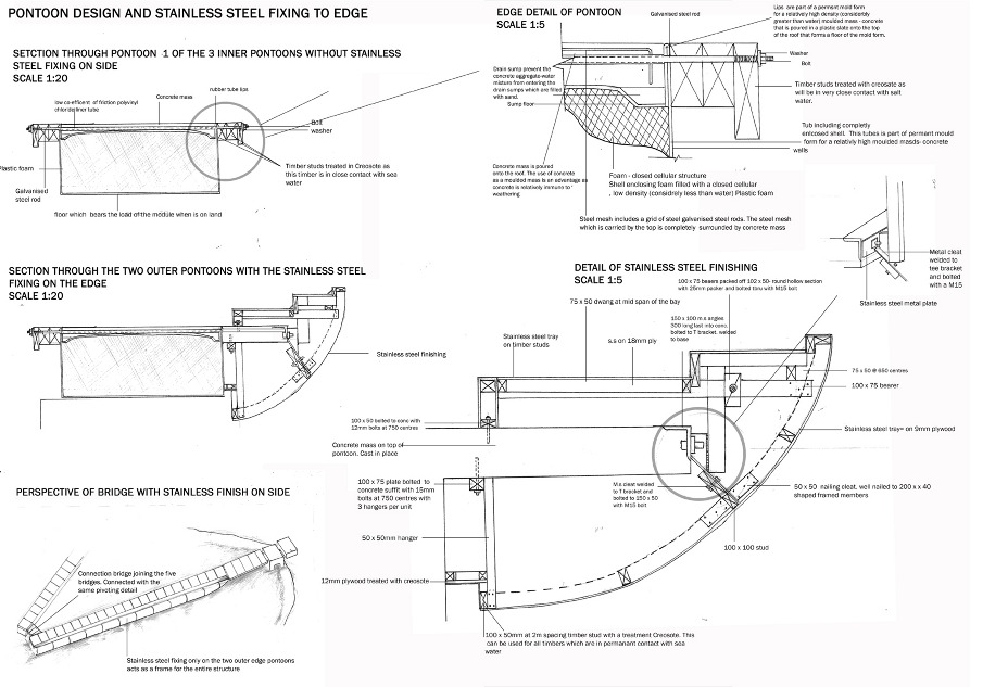 Pontoon Construction - The city's a stage